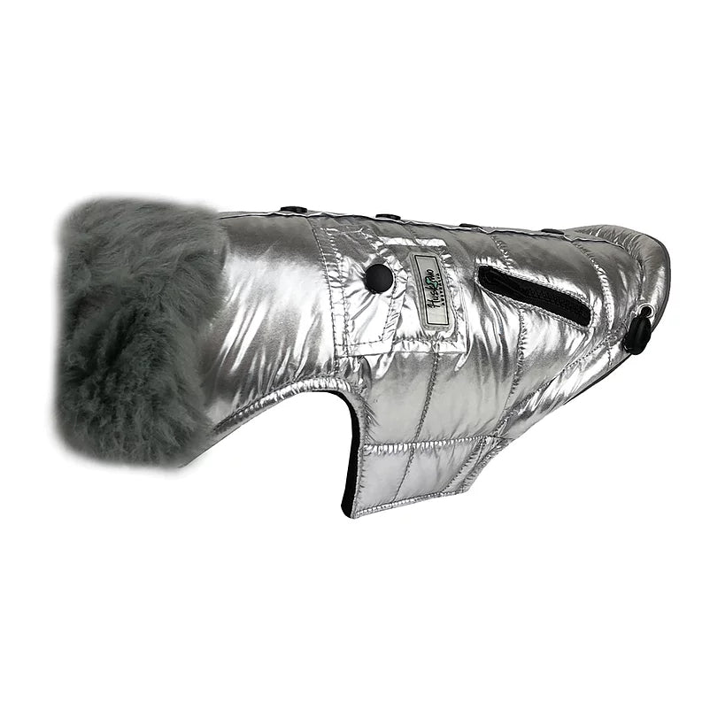 Huskimo Everest Silver Dog Jacket | Lux Pets