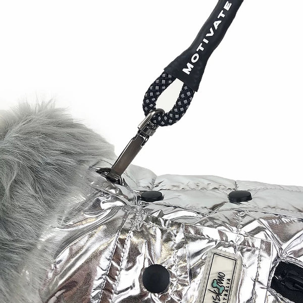 Huskimo Everest Silver Dog Jacket | Lux Pets